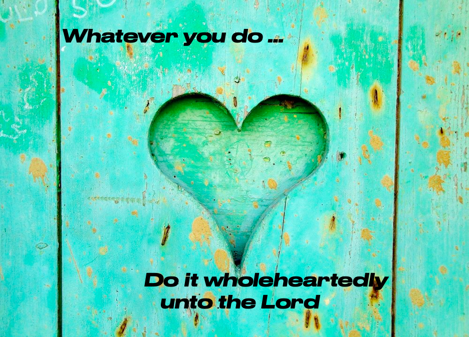 “Do it as unto the Lord!” – Chronicles of ASA